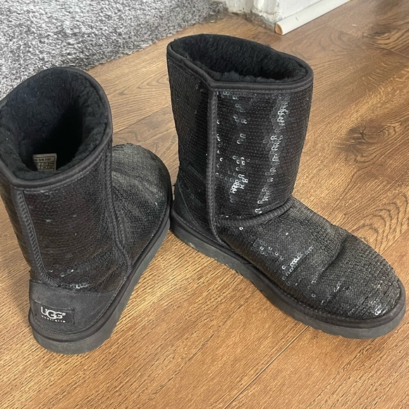 UGG | Shoes | Ugg Classic Sequin Boots | Poshmark